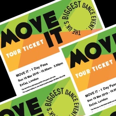 *Now closed* WIN tickets to MOVE IT 2018 – Dancewear Central