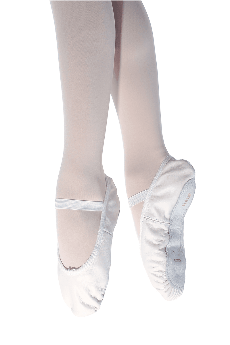 Bloch Arise White Leather Beginners' Ballet Shoes – Dancewear Central