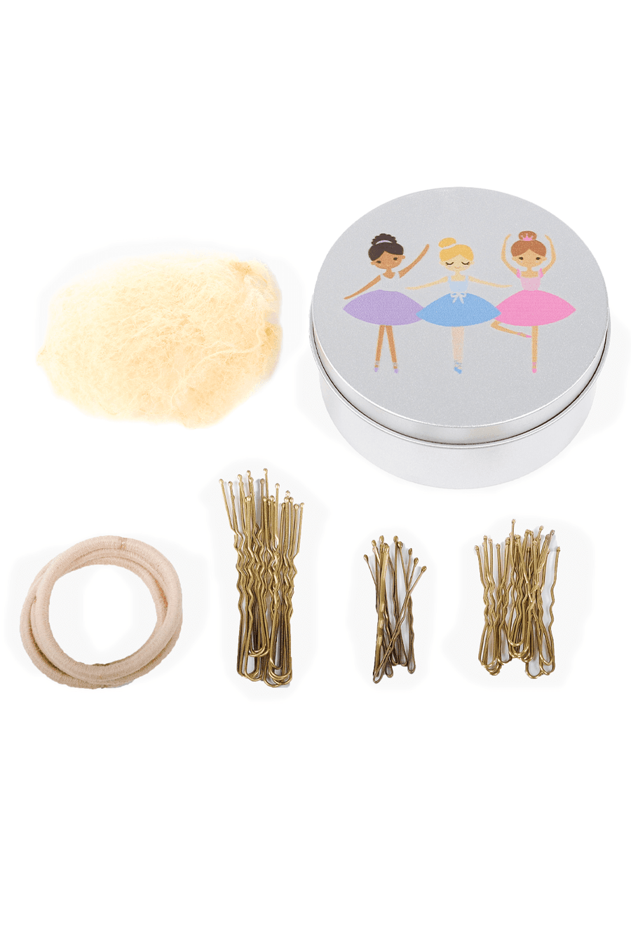 Dancers Bun Kit Hair Accessories & Tin | Create the perfect hair bun ...