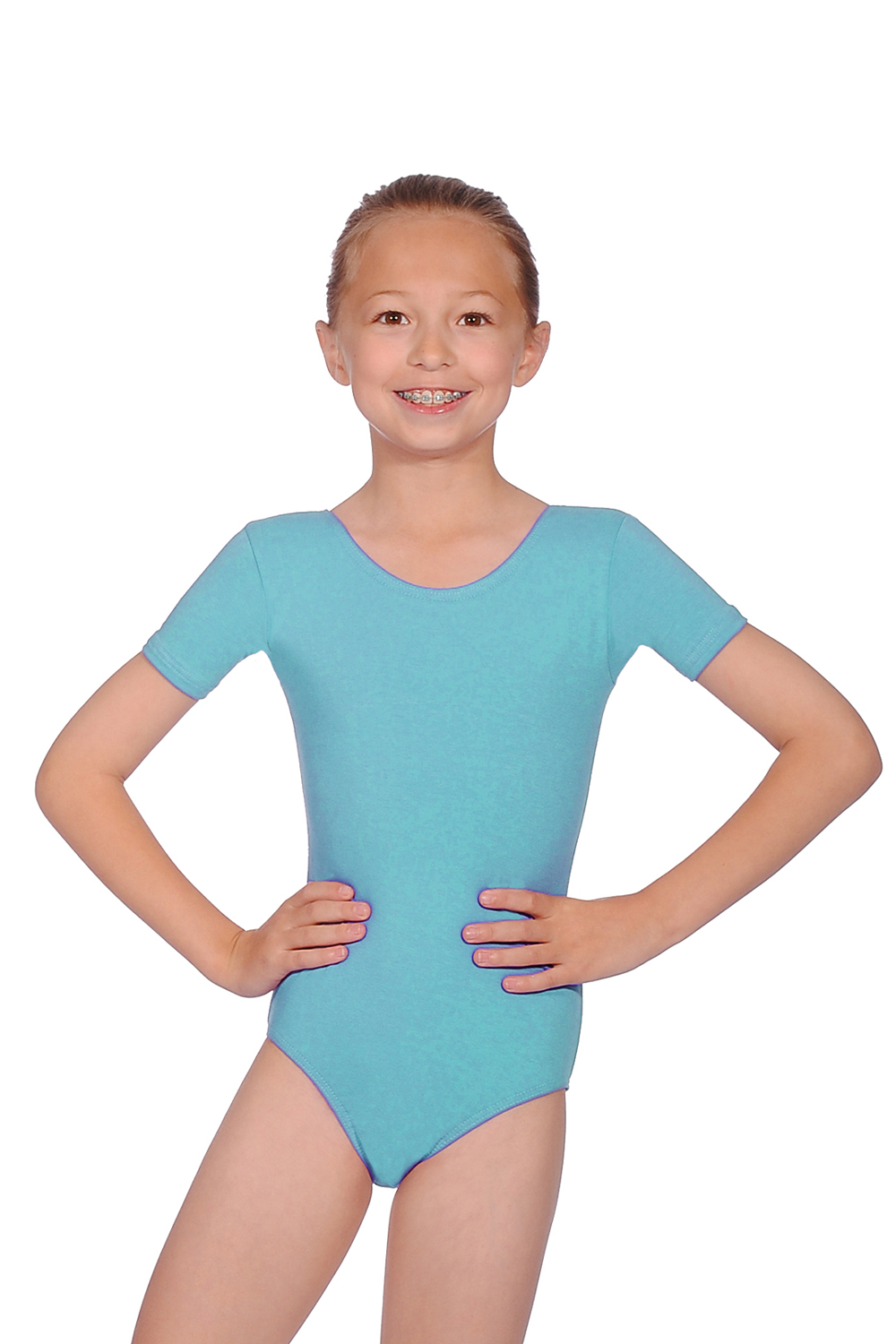 Roch Valley Cotton/Lycra Prim Pre-Primary Exam Leotard for Girls ...